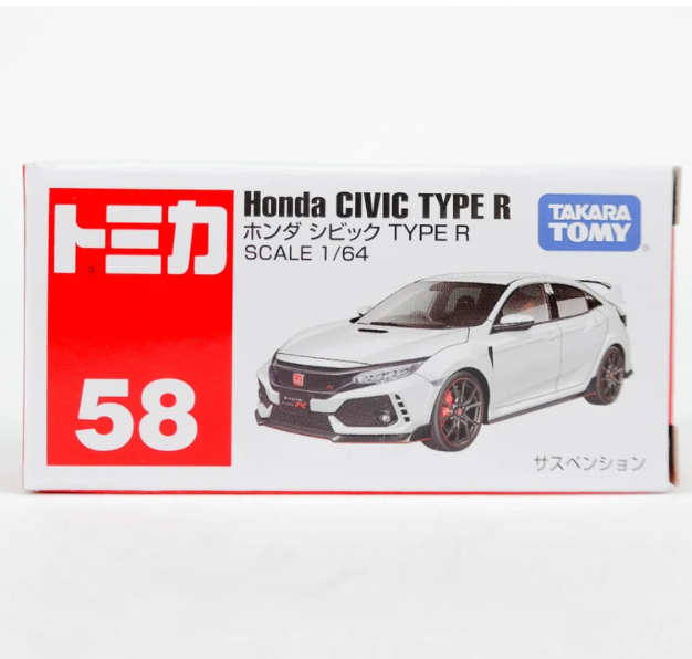 TOMICA No. 58 HONDA CIVIC TYPER R FK8 | Lazada
