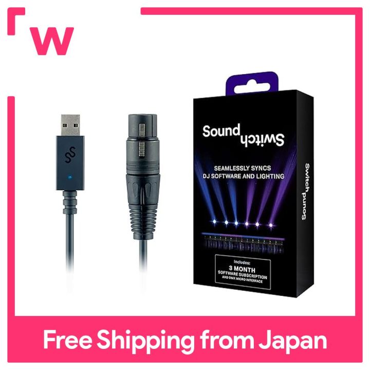 SoundSwitch Compact USB to DMX Interface 3 Months Free SoundSwitch Software Micro DMX Interface ...