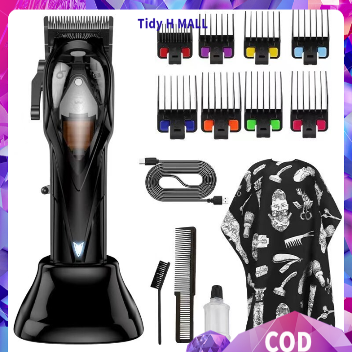 New 10000 rpm professional hair clipper electric transparent high-power ...