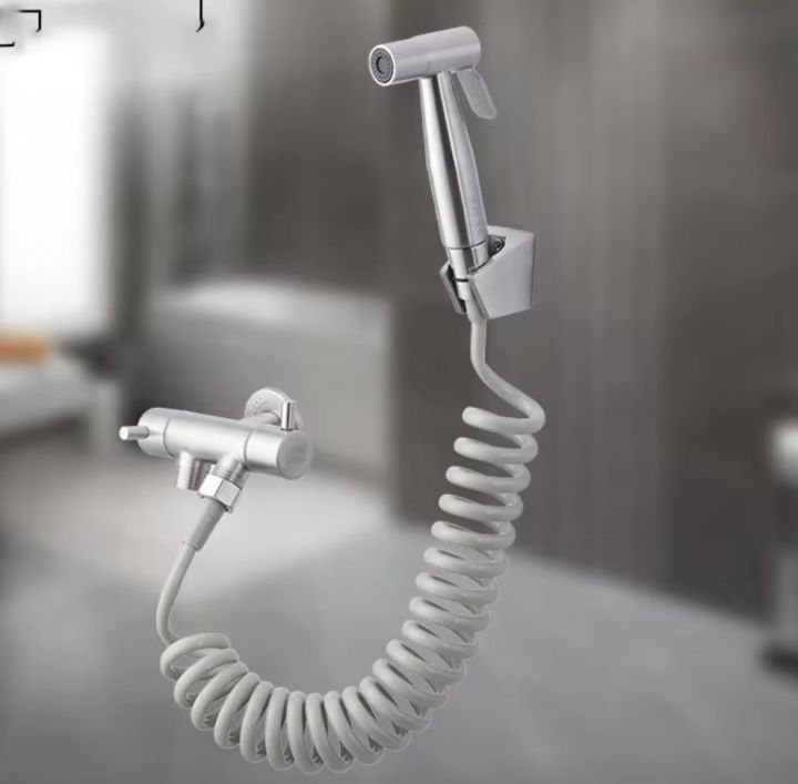 Retractable spring hose 2M water inlet hose | Lazada PH