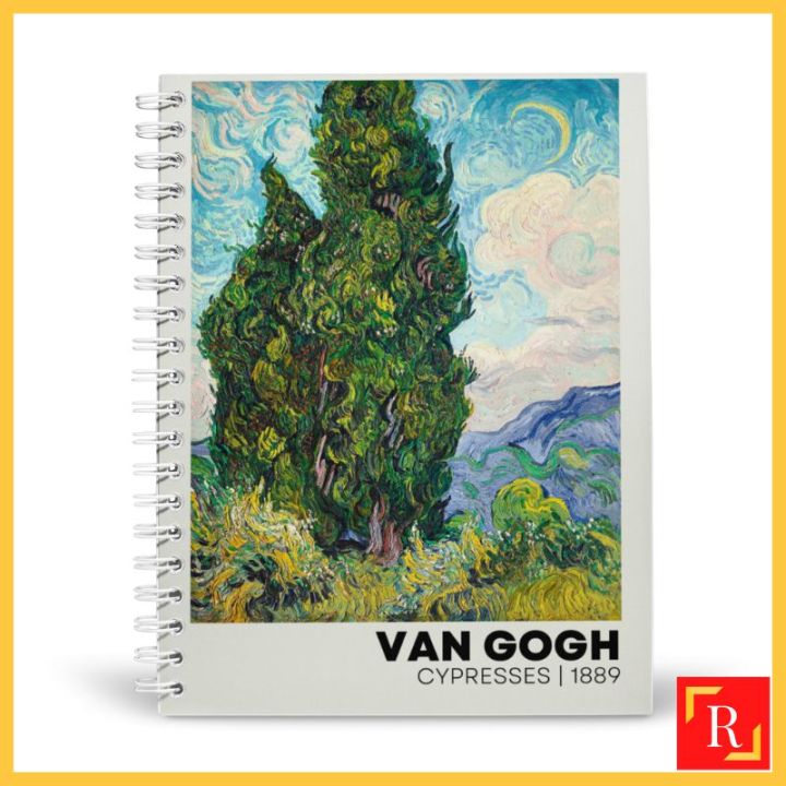 Spiral Notebook/Double Ring Notebook-(A4/A5 | Line/Blank | 80gsm)-Van ...