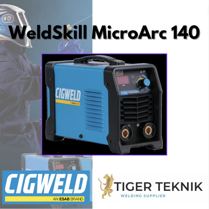 Mesin Las Inverter MMA / ARC / SMAW ESAB Cigweld Weldskill 140 Amp ...