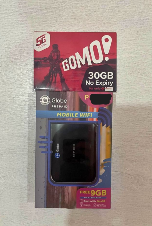 GLOBE 4G LTE-Advance Pocket Wifi , with gomo sim 30gb NO EXPIRY - WITH ...