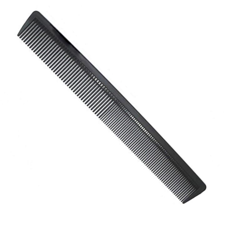 1 Pcs Black Plastic Barber Cutting Comb, Fine Tooth Hair Comb ...