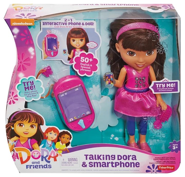 พร้อมส่ง Fisher-Price Nickelodeon Dora & Friends Talking Dora ...