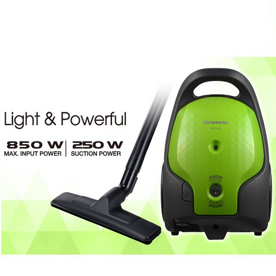 PANASONIC 850W BAGGED VACUUM CLEANER MC-CG370 (WITH BOX WRAPPING) | Lazada
