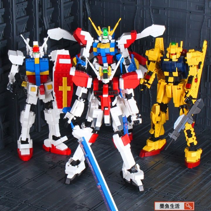 Bandai M024 บล็อกตัวต่อ หุ่นยนต์กันดั้ม กันดั้ม มือถือ Mecha Mobile ...