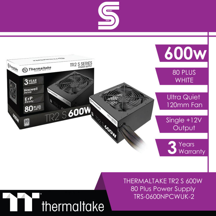 THERMALTAKE TR2 S 600w 80 Plus Power Supply | Lazada