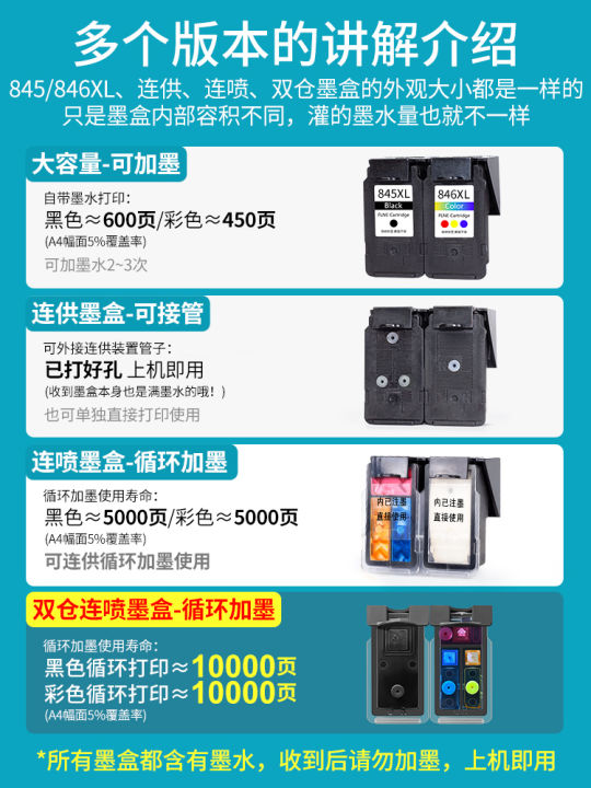 Suitable for CANON MG2500 ink cartridge, large capacity CANON Teng Cai ...