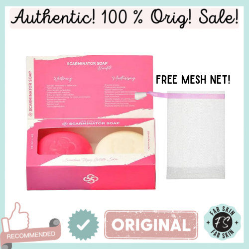 [WITH FREE MESH NET] Skin Sensation 2in1 Scarminator Soap Whitening ...
