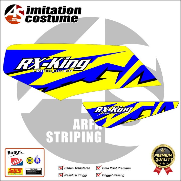 STRIPING RX KING /STICKER TRANPARAN RX KING | Lazada Indonesia