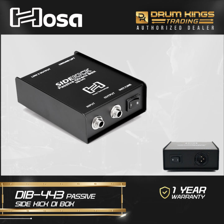 Hosa Technology DIB-443 Sidekick Passive DI Box | Lazada PH