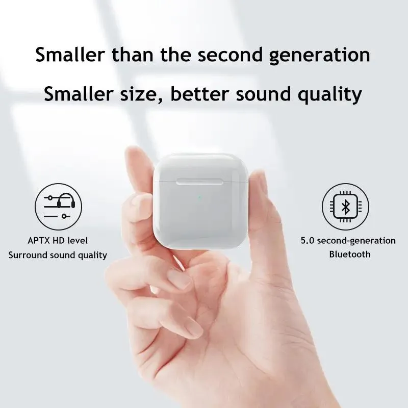 Pro 4 TWS Wireless Headphones Earphone Bluetooth-compatible 5.3 ...