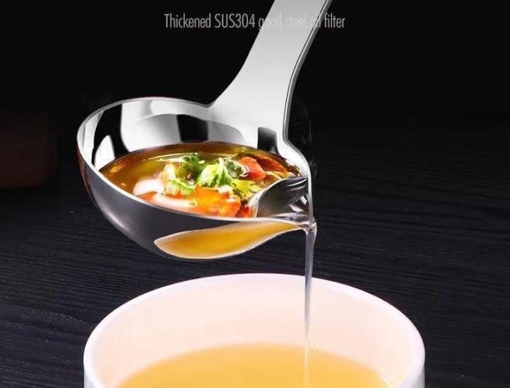 German Zwilling oil-separating spoon oil leaking oil filtering oil ...