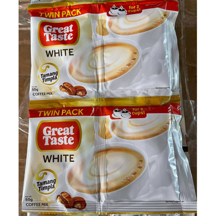 Great Taste White 3-in-1 Twin Pack (50g x 10) | Lazada PH