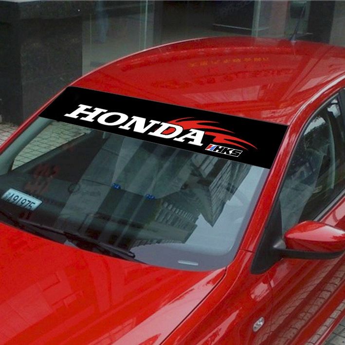 Honda Windshield Decals For Good