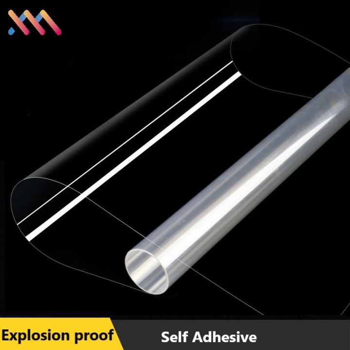 0.25mm Thicken HD Transparent Explosion Proof Window Film for Door ...