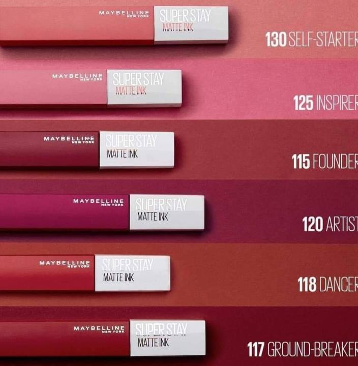 Superstay Matte Ink Liquid Lippies | Lazada PH