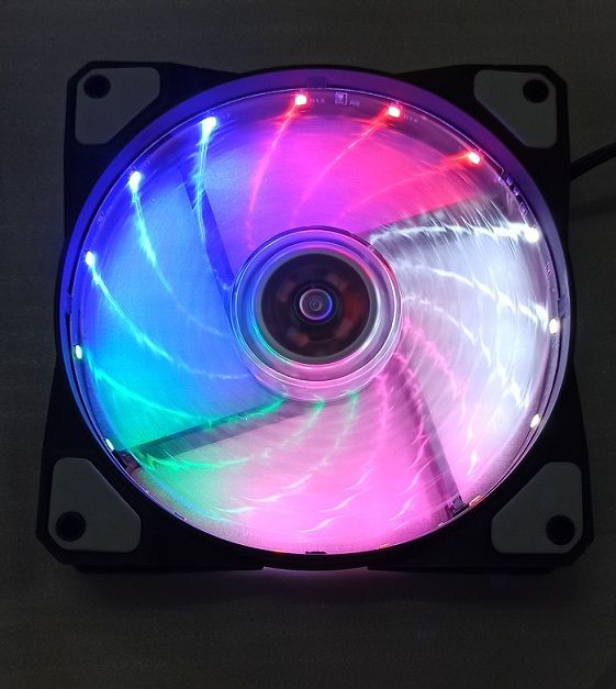 Fan casing PC/CPU 12cm Gaming LED/RGB Led ring | Lazada Indonesia