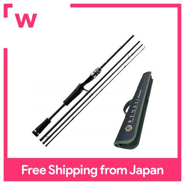 Major Craft Bass Rod Bait Benkei 4 Piece Bait BIC-664M Fishing Rod | Lazada
