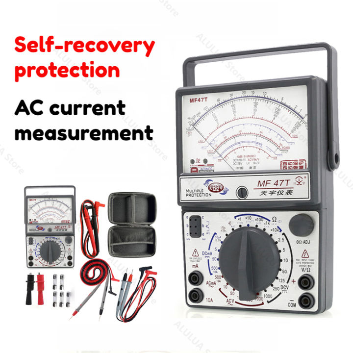 【Expert Recommended】 Mf47t Ac/dc Current Pointer Multimeter Anti Burn ...