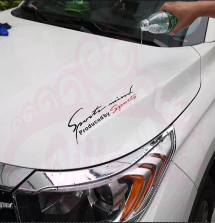 Stiker cutting kap mobil Spirit of competition universal Stiker Mobil ...