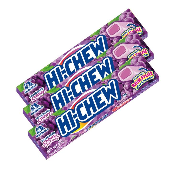 Hi-Chew Grapes Bundle 57g x 3 | Lazada PH