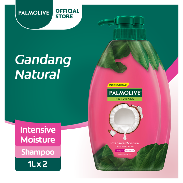Palmolive Naturals Intensive Moisture Shampoo - with Coconut Cream, for ...