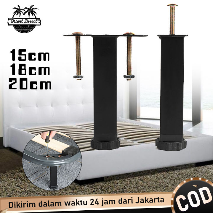 Kaki Besi Sofa Adjustable Kaki Tempat Tidur Anti-Shake Kaki Kursi Sofa ...