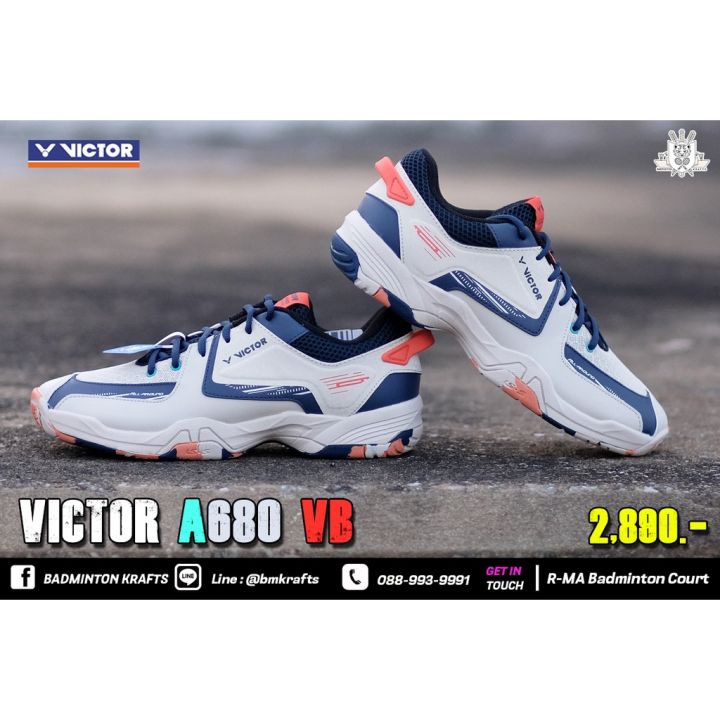 รองเท้าแบดมินตัน Victor A680VB | Lazada.co.th
