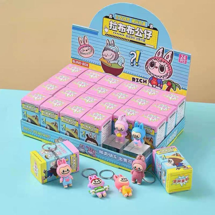 Blind box labubu sanrio gantungan kunci viral gantungan labubu ...
