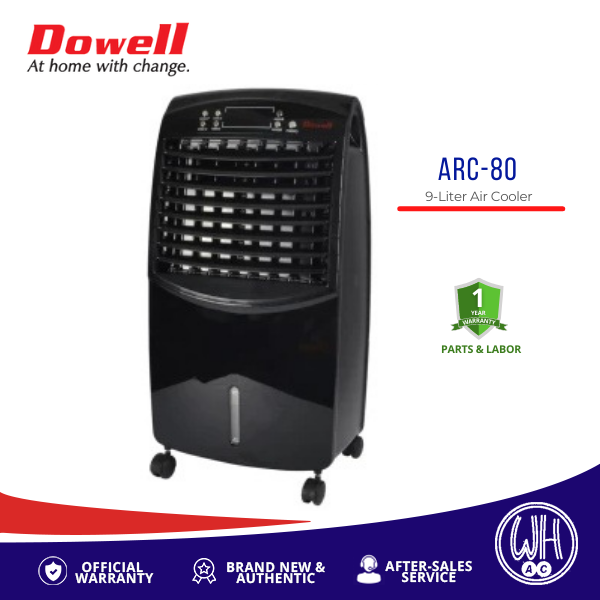 Dowell 9L Air Cooler with Remote Control Evaporative Cooling Humidifier ...
