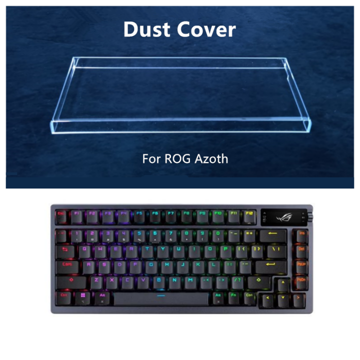 Acrylic Dust for ROG Azoth Keyboard Air Cover Transparent Key Cap ...