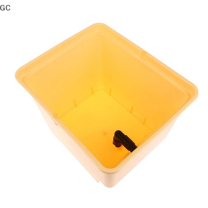 GC🎨 🖍 Hydroponics System Bucket With Siphon Elbows Four-Hole Cover ...