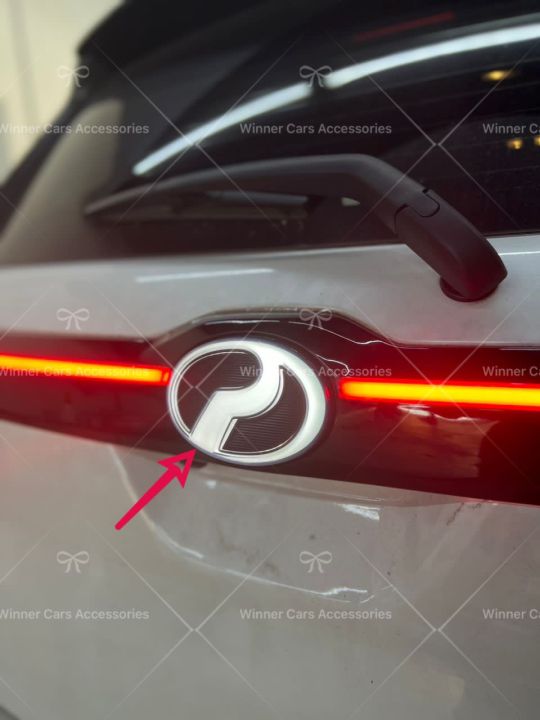 Perodua LED Emblem Running Light Logo | Lazada