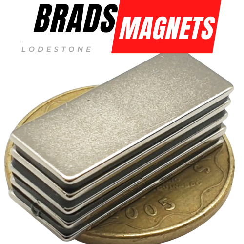5 Pcs. N52 Neodymium SMALL BAR Magnet 25mm L x 10mm W [Thickness ...