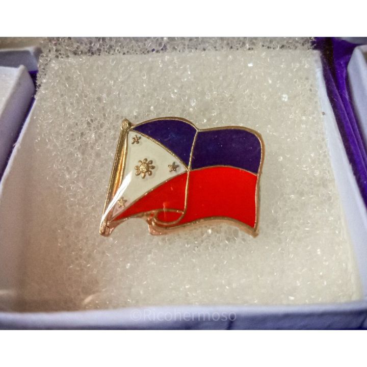 PHILIPPINES FLAG COLLAR PIN BROOCH | Lazada PH