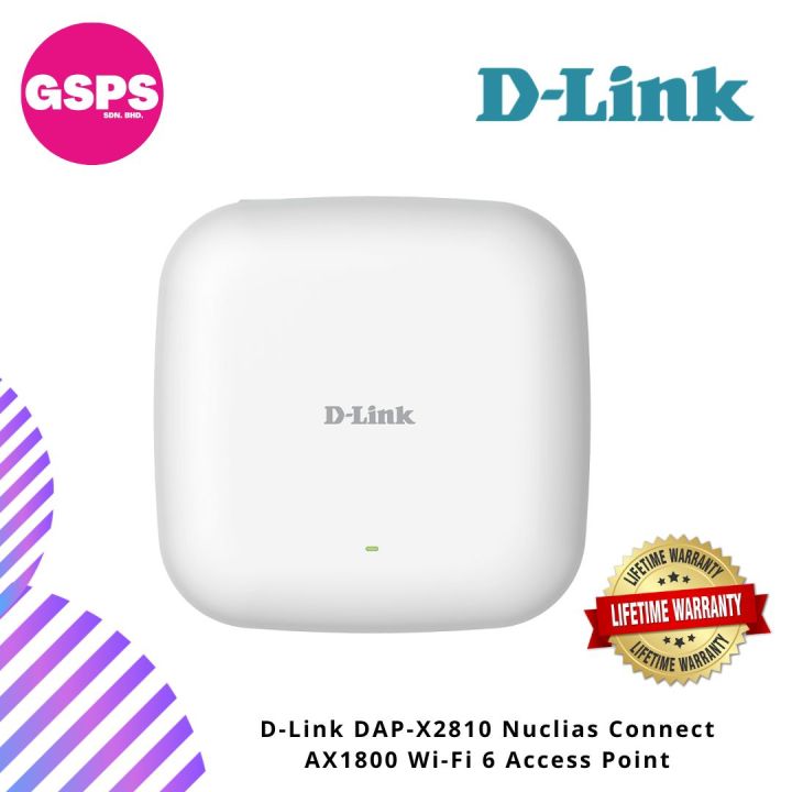 D-Link DAP-X2810 Nuclias Connect AX1800 Wi-Fi 6 Access Point | Lazada