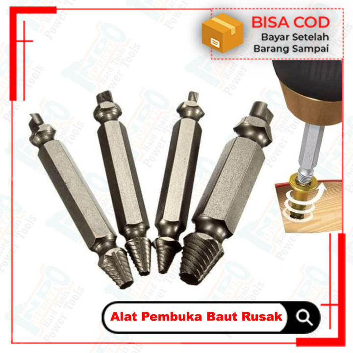 Pembuka Baut Rusak - Alat Pembuka Baut Dol - ALat Pembuka Sekrup Rusak ...