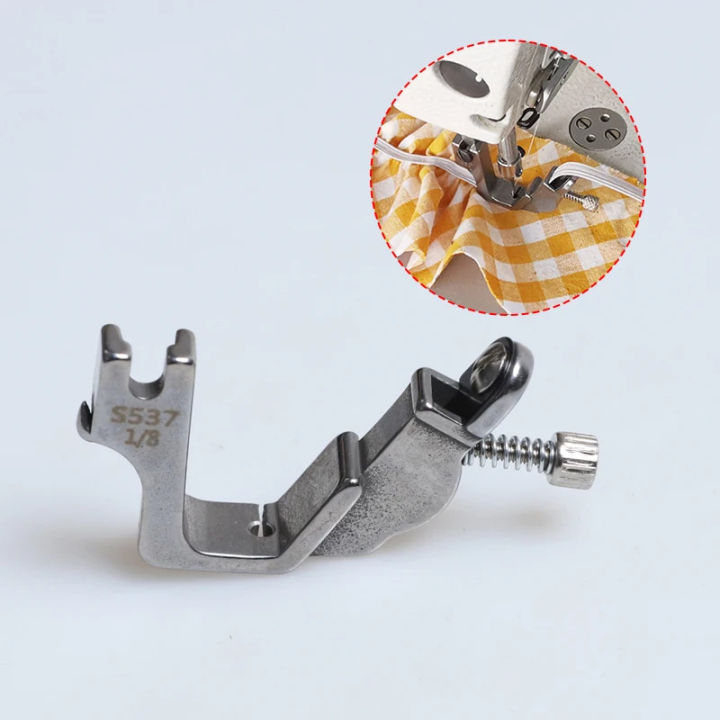 Elastic Foot S537 For Lockstitch Sewing Machine A227 Adjustable Presser ...