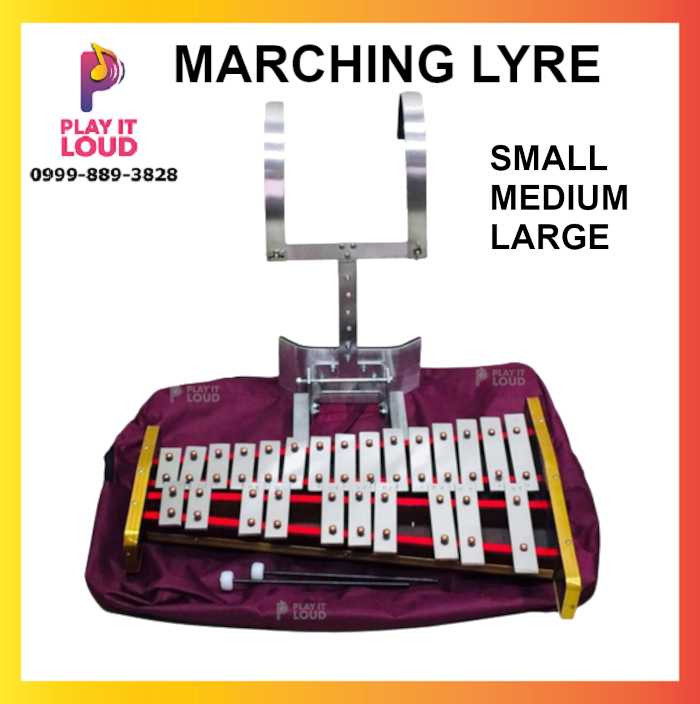 MARCHING LYRE (SMALL) ( MEDIUM ) (LARGE) with Harness and Bag | Lazada PH