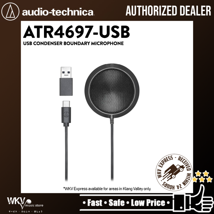 Audio Technica ATR4697-USB Omnidirectional Condenser Boundary ... Audio Technica ATR4697-USB Omnidirectional Condenser Boundary ...