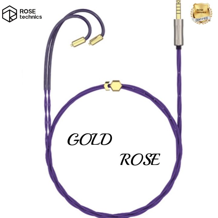 Rose Technics GOLDEN ROSE Single crystal silver plated graphene ...