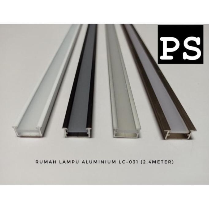 [Ready] List Rel Lis Led Rumah Lampu Led Strip Alumunium Acrylic Cover ...