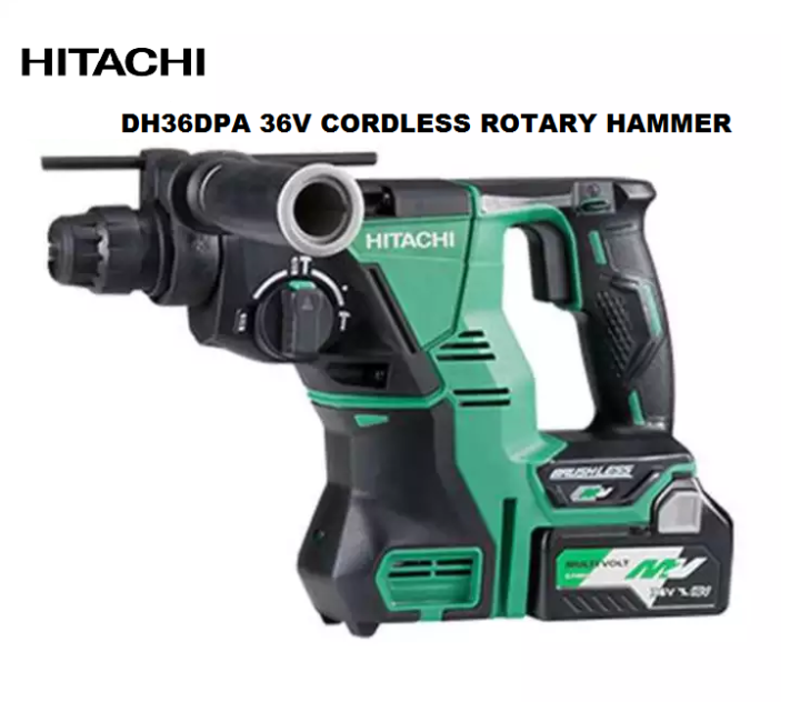 HITACHI DH36DPA 36V CORDLESS ROTARY HAMMER | Lazada