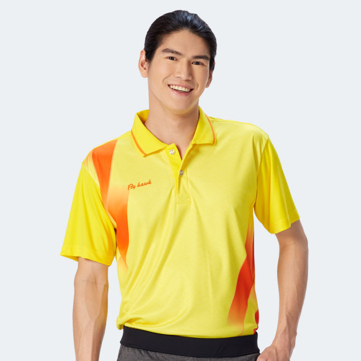 เสื้อโปโลชาย FLY HAWK รุ่น A396 ผ้านุ่มเบาเย็นสบาย ไม่อับชื้น | Lazada ...