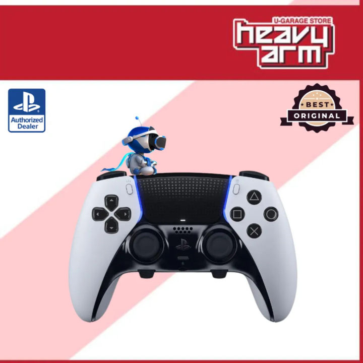 Dual sense edge classic white | ps5 wireless controller original () * genuine * | Lazada