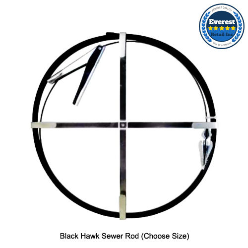 Black Hawk Sewer Rod / Plehe (Choose Size) | Lazada PH
