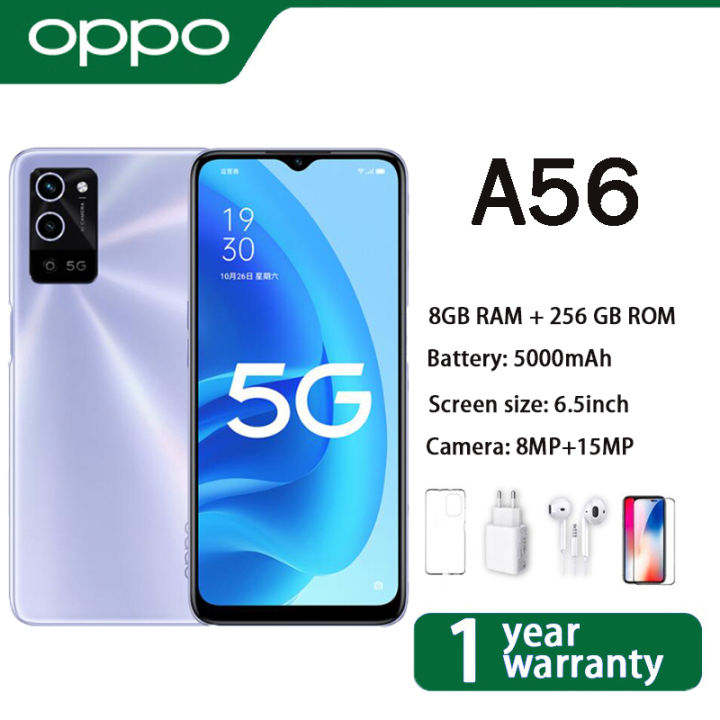 Oppo A56 5G Original Android 12 Phone with Fingerprint Recognition 8G ...