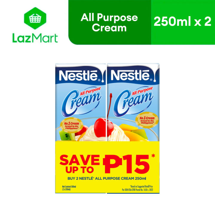 Nestle Cream All Purpose Cream 250ml - BUY 2, SAVE P15 | Lazada PH